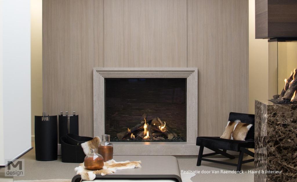 Ingebouwde gashaarden in een kastenwand - Van Raemdonck